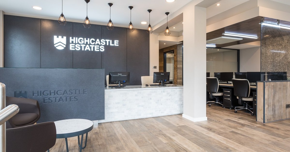 Estate agents office interior design & refurbishment | Highcastle Estates
